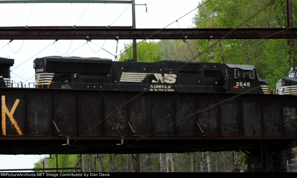 NS SD70M 2648 on 17G